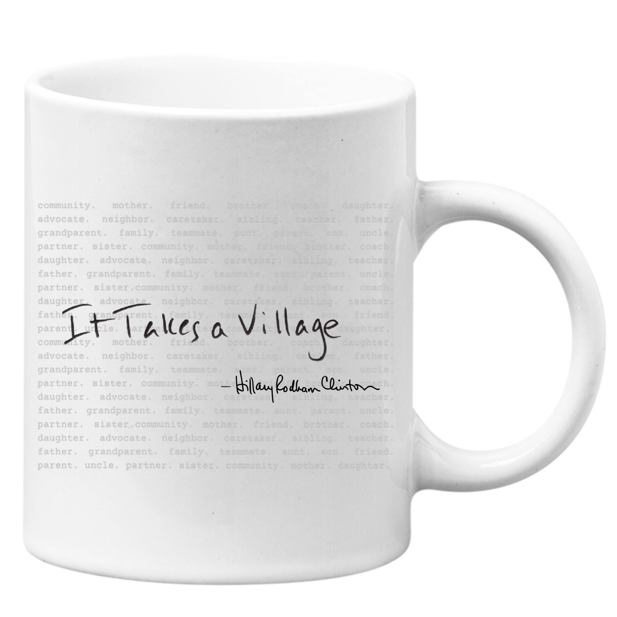 It Takes a Village Mug – Onward Together