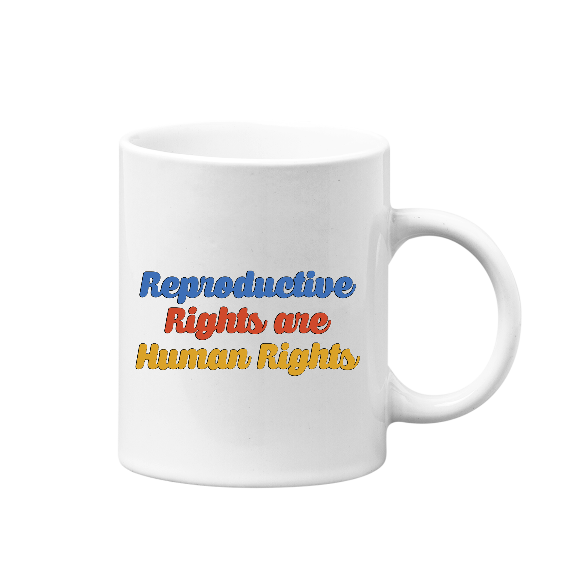 Reproductive Rights are Human Rights Mug – Onward Together